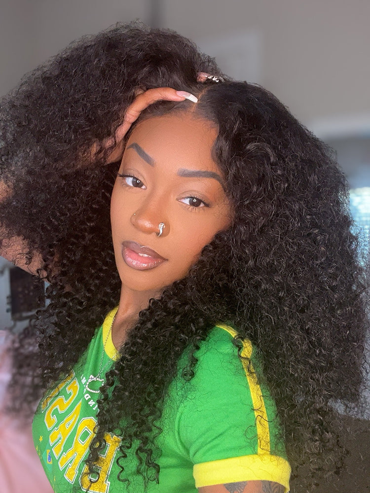 @kenyamoniqueb Same 22inch Wear & Go Glueless 4x6 HD Lace Kinky Curly ...