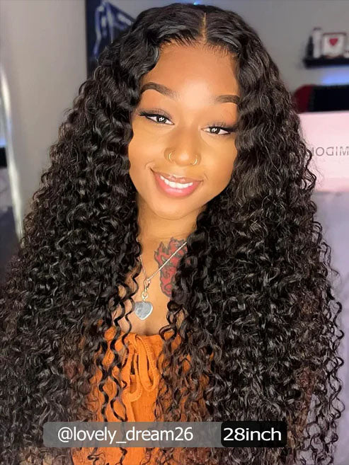 Simidola M-CAP Wear Go 9x6 HD Lace Pre Bleached Tiny Knots Water Wave ...