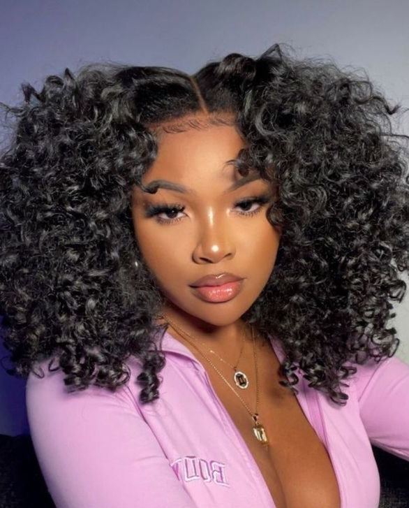 Simidola 4x4/13x4 Water Wave Bob Wig – Simidolahair.com