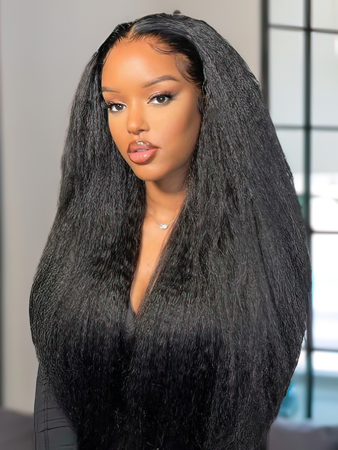 Simidola U Part Brazilian Hair Kinky Straight Wig – Simidolahair.com