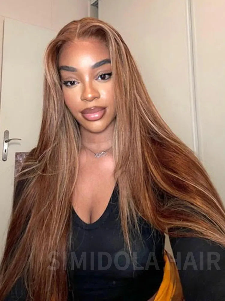 @charmainemg Same 26inch Highlight Brown Wear Go 4x6 Lace Straight Hai ...