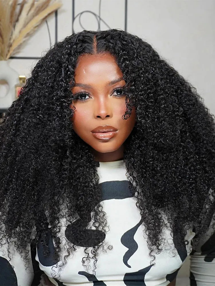 Simidola 5x5 Lace Closure KInky Curly Lace Closure Wig – Simidolahair.com